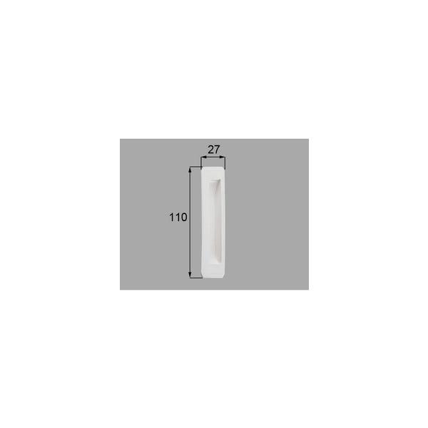 LIXIL・新日軽 縦框引手及び突合框引手 窓（サッシ）部品  SVED18S01です。