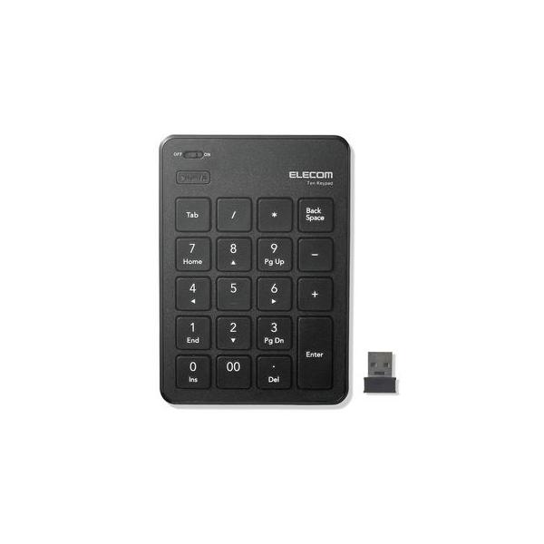 ELECOM エレコム TK-TDP019BK 無線薄型テンキーパッド TKTDP019BK: 測定器・工具のイーデンキ ANA Mall店｜ANA Mall｜マイルが貯まる・使えるショッピングモール