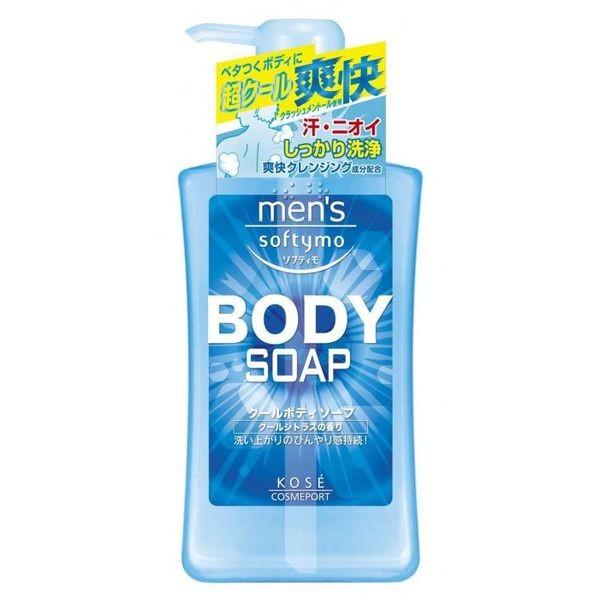 4971710384017 【12個入】 メンズソフティモボディソープ炭 550ML【キャンセル不可】 メンズソフティモ 4971710380644 【12個入】 クールボディソープ550ml