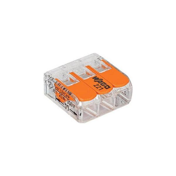 ワゴ WAGO WFR-3 ワンタッチコネクタ 50個 WFR3: 測定器・工具のイーデンキ ANA Mall店｜ANA Mall｜マイルが貯まる・使えるショッピングモール