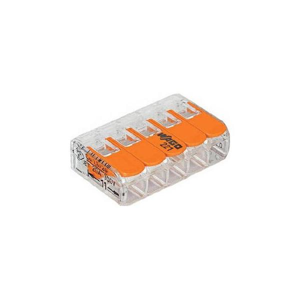 ワゴ WAGO WFR-5 ワンタッチコネクタ 25個 WFR5: 測定器・工具のイーデンキ ANA Mall店｜ANA Mall｜マイルが貯まる・使えるショッピングモール