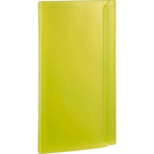 【商品説明】 ●本体サイズ：W127×H222×D10mm ●規格：A4三つ折りサイズ ●表紙材質：再生PP 0.4mm厚 ●内容物によって仕分けが出来る6ポケット仕様(※形の異なる3種類のポケット) ファスナーポケット：しっかり閉じる！小...