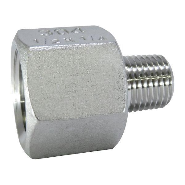 ※ こちらの画像は代表画像となります。部品や類似品等の場合があります。型番と商品名をご確認下さい。　【商品説明】 ●ステンレス鋳鋼のメスオスソケットです ●豊富なサイズを取り揃えております。 ●適用規格：JIS B2301、JIS B020...