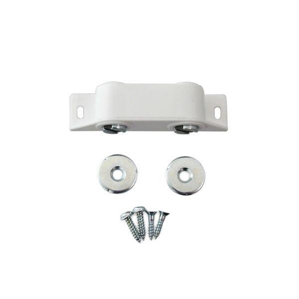 【商品説明】 ●家具の扉などをマグネットでキャッチします。 ●家具・タンスの補修交換部品 ●カラー：白 ●材質：プラスチック