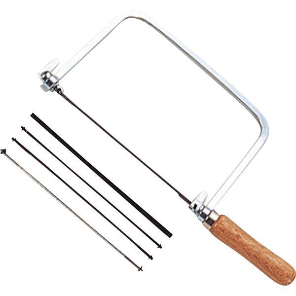 ■■■■■ご購入前に必ずご確認ください■■■■■ＰＣ　⇒　商品ページ下部の【商品説明】の内容スマホ⇒「すべて見る」をタップし【商品説明】の内容■■■■■■■■■■■■■■■■■■■■■■■■【商品説明】 ●替刃4本付の糸のこ ●セット内容／...