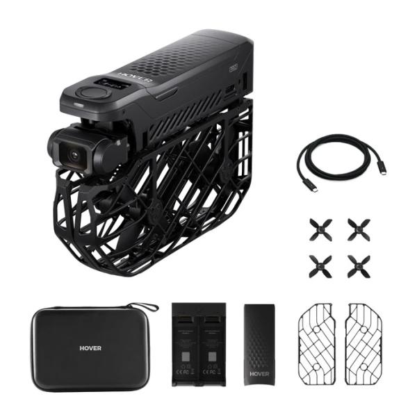 より高解像度で鮮明な映像を求めるユーザーのために、HOVERAir X1 PROは最新のカメラ技術を搭載。小型ドローンにも関わらず、4Kの高精細映像を撮影でき、プロフェッショナルレベルの映像制作にも対応可能です。4K/60fpsの高品質映像...