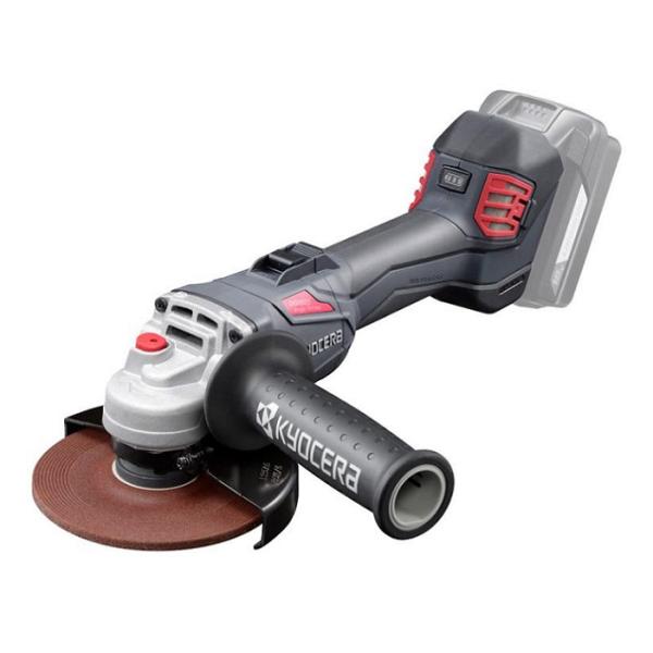 京セラ DG1820 18V-125mm充電式ディスクグラインダ− スライドスイッチ付 最大出力900Wのハイパワー 本体のみ バッテリ・充電器別売 商品ページ送料無料の商品でも、北海道、沖縄県、その他離島の発送の場合は送料が掛かります。こ...