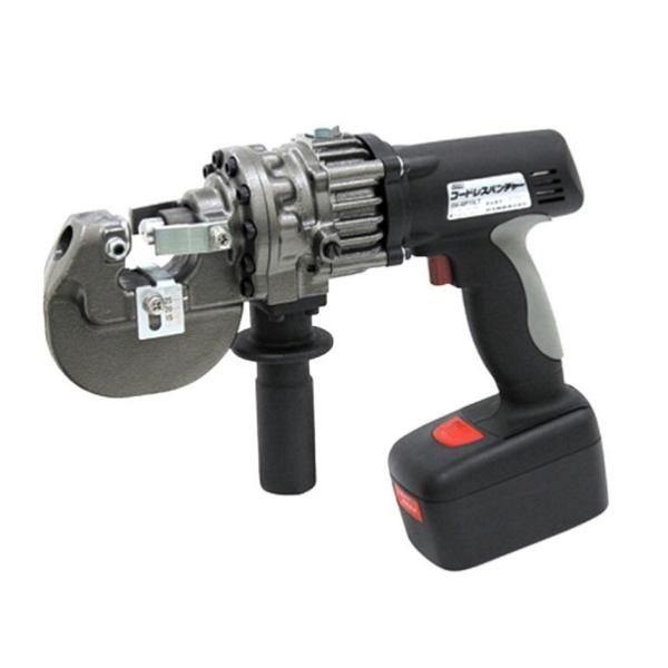 イクラ ISK-MP15LT コードレスパンチャー 最大穴あけ能力:φ15 t=6mm フトコロ:25mm DC18V 商品ページ送料無料の商品でも、北海道、沖縄県、その他離島の発送の場合は送料が掛かります。この件に関しましてはご了承願いま...