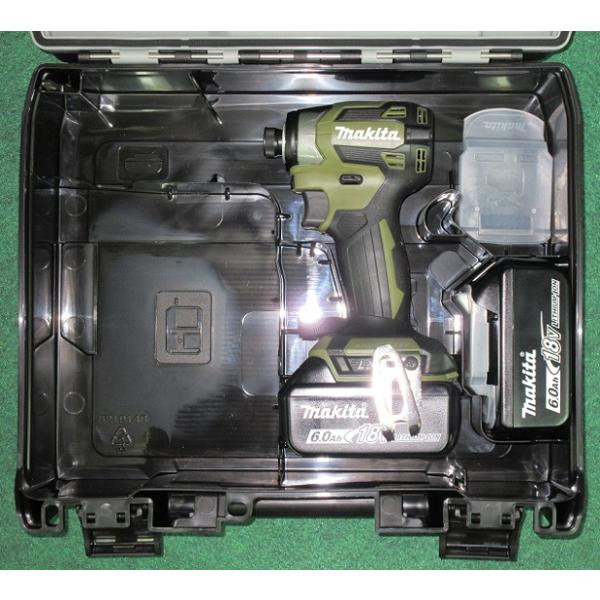 マキタ TD173DXO 18V ブラシレスインパクトドライバ 最大締付トルク180N・m 6.0Ahバッテリ2個付セット 充電器別売 オリ−ブ 使いやすさ さらに極まる 商品ページ送料無料の商品でも、北海道、沖縄県、その他離島の発送の場合...