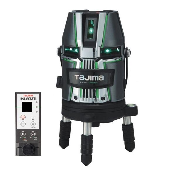タジマ ZEROG2LN-KJC フルライン NAVIシャ−プグリーンレーザー ZEROGREEN 3WAY電源 充電池・受光器付セット 商品ページ爆買