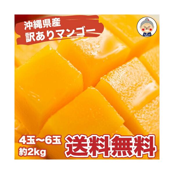 ▼訳ありマンゴー 2kg▼沖縄産の訳ありマンゴー(変形、黒点、色むらなど)味にはまったく問題の無い訳ありだからこそできるこの価格！ご自宅用であればこちらをどうぞ。名称：沖縄産マンゴー(アップルマンゴー)内容量：4玉〜6玉の合計約2kg(1玉...