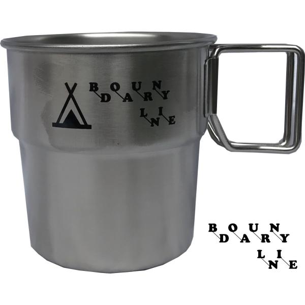 BOUNDARY LINEシリーズのステンレス　スタッキングマグカップ。日本製ならではのきれいなマグカップです。【BOUNDARY LINE】バウンダリーラインは、境界線という意味を持つbrandです。家と外との境界線で使えるをキーワードに...