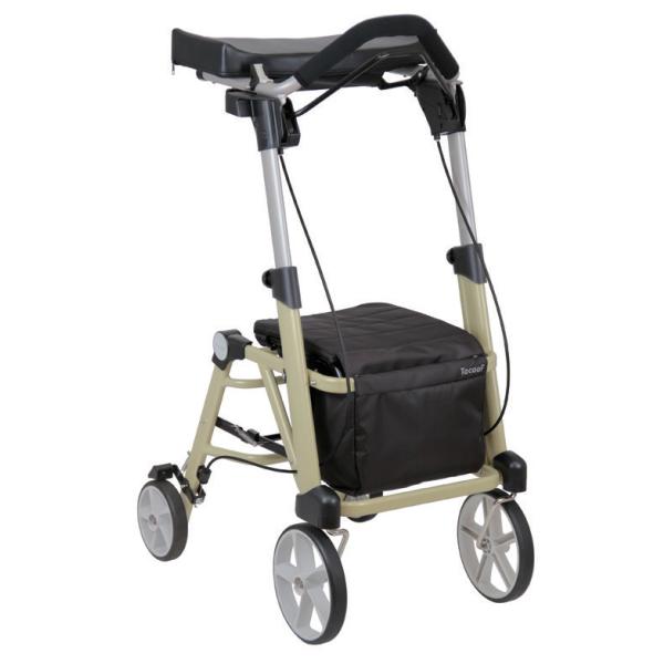 計量・コンパクトな前腕支持歩行車●車体幅がコンパクトなので取り回しがよく、屋外はもちろん屋内でも扱いやすくなっています。●前腕支持歩行車では約7.9kgと超軽量設計です。●折りたたみ時に自立します。●キャスターはベアリングを使用することで、...