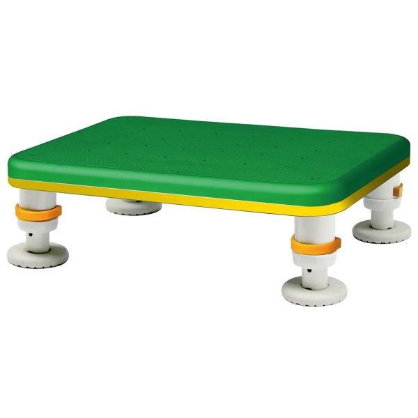 【カラー】ライムグリーン【サイズ】幅40×奥行30×座面までの高さ10〜15cm　天板：幅40×奥行30cm【重量】約2.4kg【材質】フレーム・パイプ：アルミ　天板：ゴム（防カビ加工）、ポリプロピレン　脚ゴム：エラストマー【最大使用者体重...