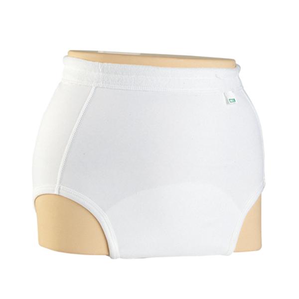 【このような方におすすめしています】・パンツを下ろすのが間に合わない時がある・夜間や長時間の外出が不安な方・生地に特殊なシリコン樹脂をコーティングしたI.C.ニット素材を採用。汗をかいてもムレないさわやかな使用感です。・股部分の内側にさらに...