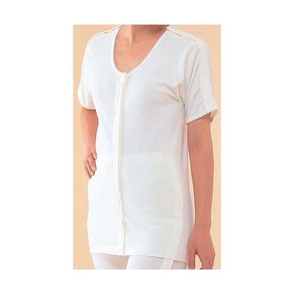 ●丸型マジック式。ボタンをかける手間を解消したマジック式のボタンです。丸型なので、「ボタンの角に体が当たって痛い」ということもありません。●高級エジプト綿は、繊維が細くしなやかな風合いを持つ最高級の綿素材。柔らかな肌ざわりと上質の着心地が特...