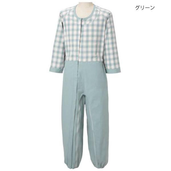 ●胸元から足首まで1本のファスナーで開閉できるフルオープンタイプのつなぎねまきです。●寝たきりの方でも無理なく着脱でき、おむつ交換もスムーズです。●ファスナーにはフックオープン式ファスナーを採用。付属のカギをスライダーに差し込み開閉します。...