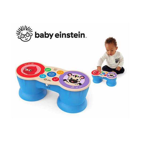 軽く触れるだけで、様々な音を奏でる不思議なボンゴです！ハーフバースデーや1歳のお誕生日プレゼント、クリスマスプレゼントにもおすすめです！ドラム・ボンゴの音や、にわとり・羊の鳴き声が選択できます。真ん中の青色のロゴに触れると6種類の曲が流れ、...