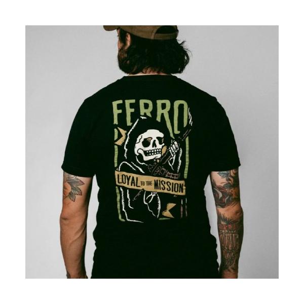 ●ロイヤル・リーパーTシャツ復活●フロントにFerro Redactedロゴ、背面にロイヤル・リーパーのグラフィックがプリントされた黒のTシャツ●アートワークにマルチカムカラースキームを取り入れ●アメリカ国内で高品質の無地生地にスクリーン印...