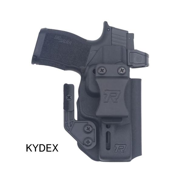 ●Glock17/19/19X/22/26/31/32/34/45用●両手利き用でIWB、OWBに使用できるよう設計●1.5インチベルトクリップ、OWBパドル、クローキットが標準装備●ブレードテック、サファリランドQLSに取り付け可能●ホル...