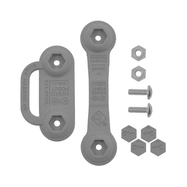 ●HardPointはグロメット2か所を利用して、多彩な機能を付与できるアクセサリーシリーズ●ループやバルブ、電気コードなどを通したり、ライトやポーチ、ユーティリティパネルなどを装着したり、様々な利用方法が可能●グロメットを配置したハードシ...