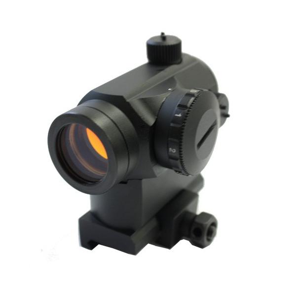 ●超小型DotSight ●DotPower切替７段階 ●レールマウントの高さ30ｍｍで見やすい ●倍率：1倍 ●レンズ径：20mm ●イルミネーションカラー：レッド ●イルミネーションレベル：0〜7 ●サイズ：約70×42×68mm●重量...