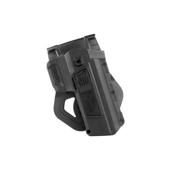 ●商品内容はホルスターのみとなります●RECOVER TACTICALのグリップを取り付けた銃専用のホルスター ●ライト等のアクセサリーを取り付けた状態で銃をホルスターに収めることが可能 ●ホルスターのボタンを押すだけで銃を抜くことができる...