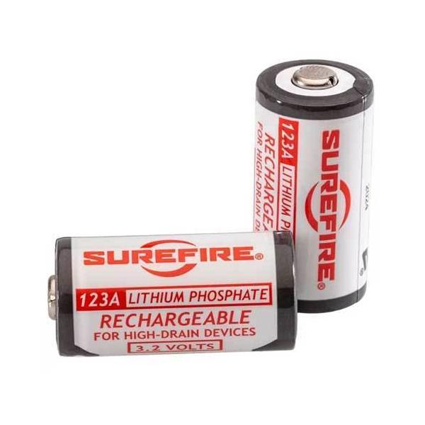 ●SureFireライトのリン酸鉄リチウム充電式バッテリー×2個●別売のSFLFP123-KITで充電●数百回の充電サイクルでも 基準容量の約80％を保持※充電器、電池につきましては製品保証がありません。購入日から1ヶ月以内で、製造上の欠陥...