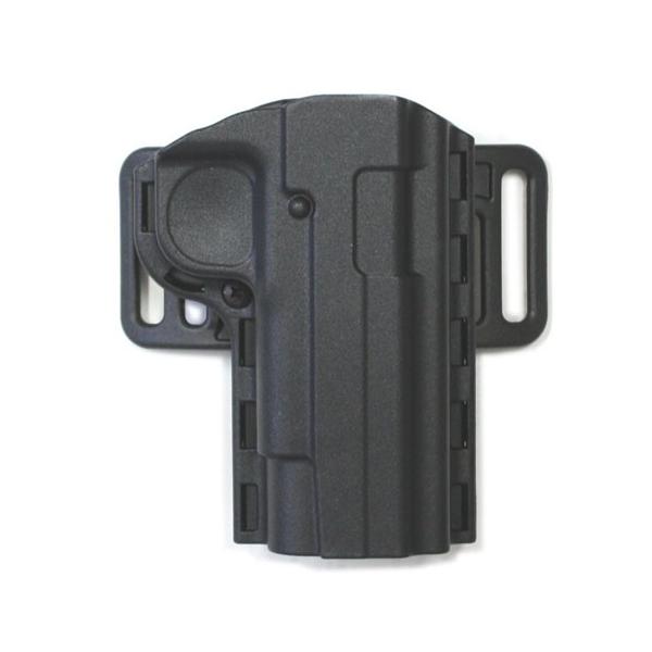 ●強化ポリマー製、射出形成●様々な状況での、いかなる体の動きにもパフォーマンスを発揮できるよう設計●パンケーキスタイルのベルトループ（約４．８ｍｍまで）●耐衝撃性改良ポリマー●パドルアタッチメント付属●ロック機能付き（脱落防止）●カラー：ブ...