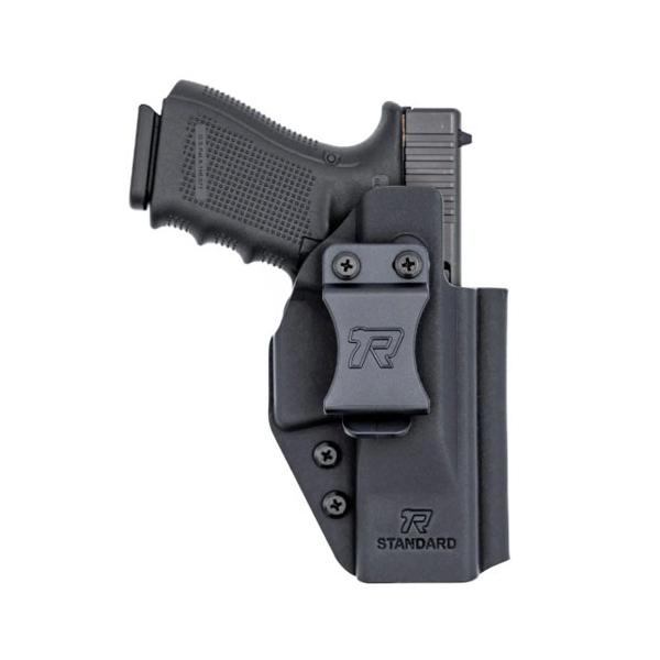 ●両利き用デザイン、右利きと左利きの両方のユーザー向けに設計●OPTIC CUT仕様でドットサイト対応ホルスター●ホルスターのクリップをパドルまたはその他の外側クリップに交換するだけで、IWBやOWBで使用できます（ウエストバンドの外側クリ...