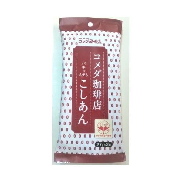 送料無料 遠藤製餡 コメダ珈琲店 パキッテこしあん 81g×8袋 - あんこ