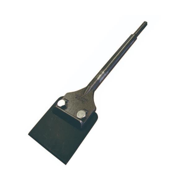 モクバ Mokuba 木馬 電動ハンマー用 快速スクレーパー B-70 SDS-plus 80x15x320 ＊クッションフロアー、Pタイルの張替え作業に   ＊床面の頑固な付着物の清掃に ＊建築現場でのコンクリートパネル面の清掃に  ＊屋...