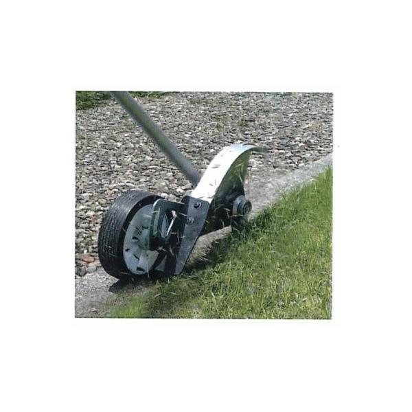 マキタ　充電式スプリット草刈機用エッジャアタッチメント　EE400MP 充電式スプリット草刈機MUX180RGMに装着出来ます。芝生の切込み　芝生に切込みを入れ、花壇や歩道などの境界の整備に使用。刃物径:203mm長さ:878mm質量:1....