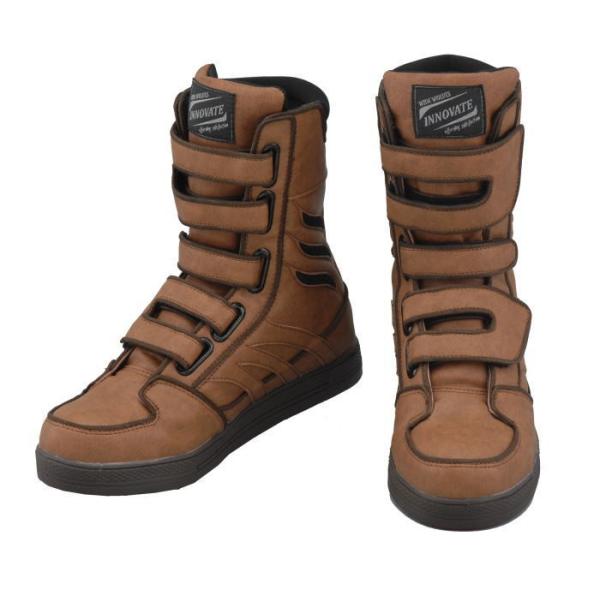 ＪＳＡＡ　Ａ種合格カップインソール内蔵耐滑ソール耐滑ソールが自慢のワイドウルブズ「イノベートシリーズ」にＮＥＷモデルがデビュー。これまでの半長靴の常識を覆すデザインが魅力だが、機能も充実。軽量＋耐滑ソール＋耐油ソール（アウトソールのみ）と、...