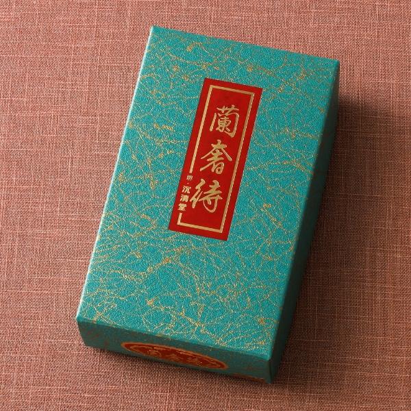 《メーカー》貴田沈清堂《内容》長さ：135mm《燃焼時間》約30分（立てた場合）《煙の出具合》通常（煙の出る）タイプ《商品説明》歴史上有名な正倉院 ”蘭奢待 ”の古の薫を連想させる薫。