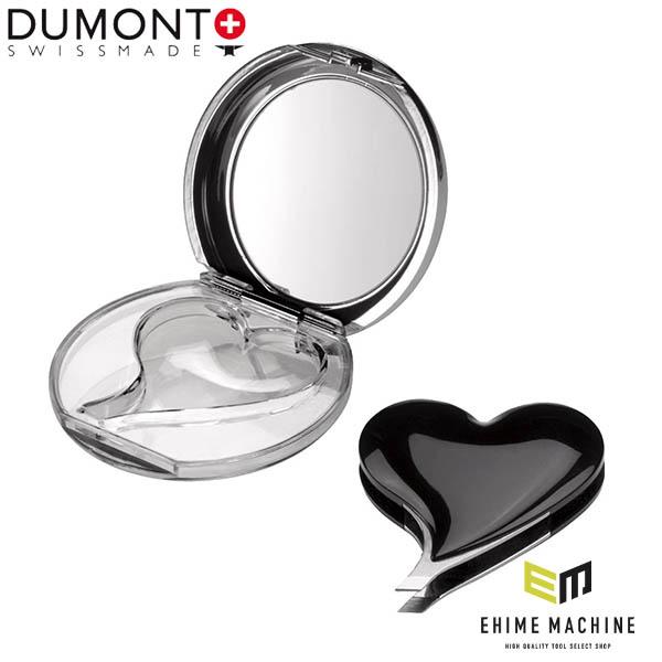 ハート型の耐磁性のある毛抜き。5倍鏡の付いた、エレガントでコンパクトなケースがセットになっています。お肌を傷つけることなく、しっかり毛をつかみます。　【仕様】全長(mm)：50幅(mm)：39カラー：ブラック材質：ステンレスメーカー名：DU...