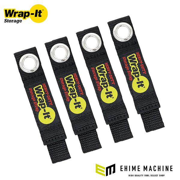 メーカー名：Wrap-It(ラップイット) メーカー品番：104-10BX 商品名：104-10BX フック用収納ストラップ 7インチ 4個入 BK JANコード：0854059003853  仕様 ●サイズ(インチ)：7 X 1 ●最大巻...