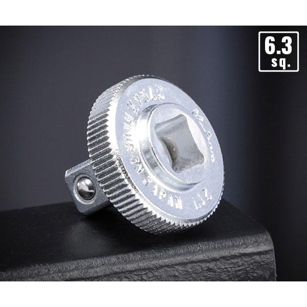 ●狭い箇所での使用を可能とするコンパクト設計です。●各部の精度を追求することにより優れた使用感を実現しています。●新形状ボールディンプルの採用によりガタツキの少ない接合を実現しています。(特許申請中)●差込角(mm)：凹凸6.3●全長(mm...