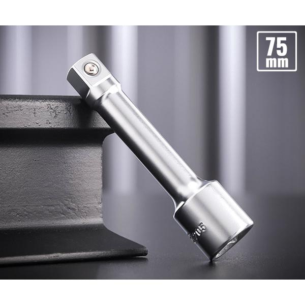 ネコポス発送の場合※お届け日時指定はご利用頂けません※代金引換でのご利用は頂けません※ただし通常品(ネコポス対象外の商品)と買い合わせた場合は、上記の限りではございません深くて狭い箇所の作業など、ハンドルが操作しにくい時、ソケットを延長させ...