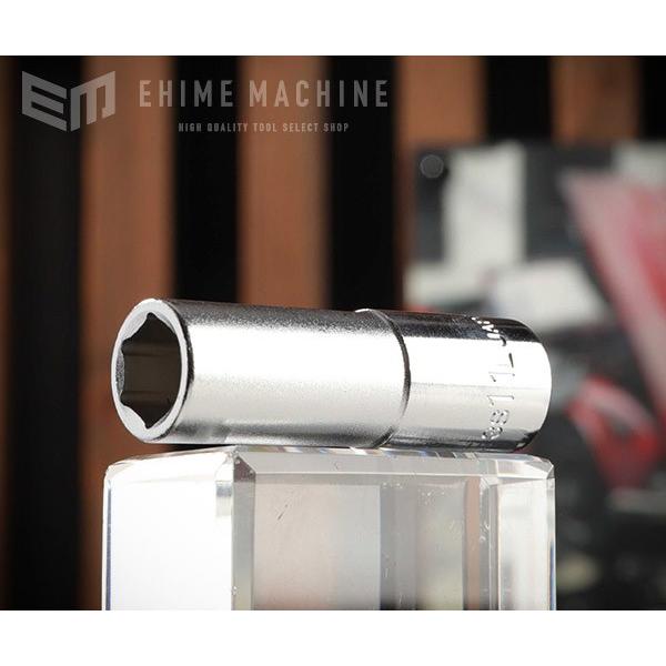 ネコポス発送の場合※お届け日時指定はご利用頂けません※代金引換でのご利用は頂けません※ただし通常品(ネコポス対象外の商品)と買い合わせた場合は、上記の限りではございませんボルトが突き出したナットを回すのに最適です。深い箇所のナットにも最適で...