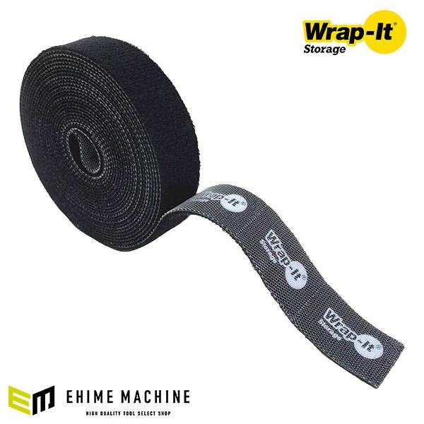 メーカー名：Wrap-It(ラップイット) メーカー品番：400-12X75PBL 商品名：400-12X75PBL 配線コード収納ロール 3.7m BK JANコード：0810016852414  仕様 ●サイズ：12フィート(約3.7m...
