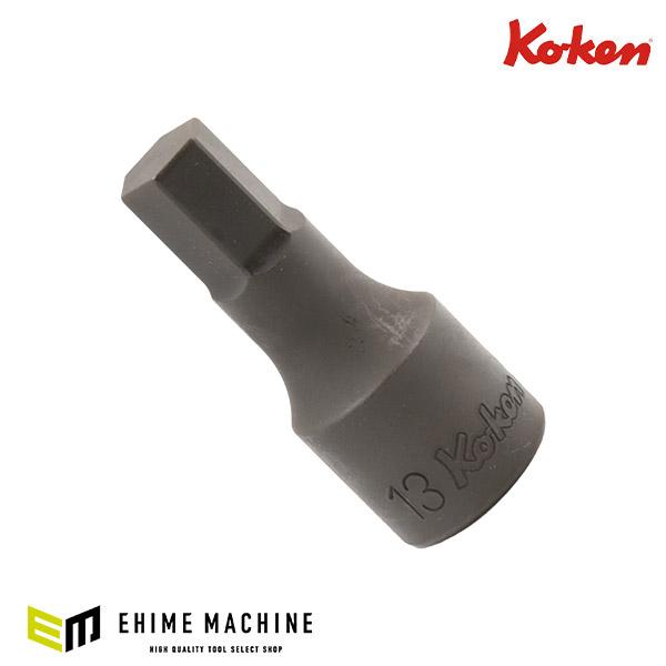 13mmのヘックスビットソケットレンチです。こちらの商品は、ハンドタイプです。インパクトレンチで使用しないでください。【仕様】メーカー：ko-ken（コーケン / 山下工業研究所）品番：4012M.60-13差込角(mm)：12.7対辺寸法...