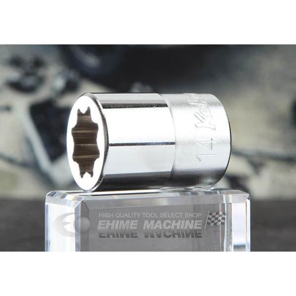 ko-kenの自動車専用工具。4角凸形状のドレンプラグ対応のソケットです。■型式：4109M-14■メーカー：ko-ken（コーケン/山下工業研究所）■差込角：12.7sq.(1/2)■全長：38mm■重量：110g