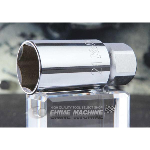 ナット穴の狭いアルミホイールにも対応可能な薄肉設計の専用ソケットです。■型式：4300M-L60-21■メーカー：ko-ken（コーケン/山下工業研究所）■サイズ：21mm■差込角：12.7sq.（1/2）