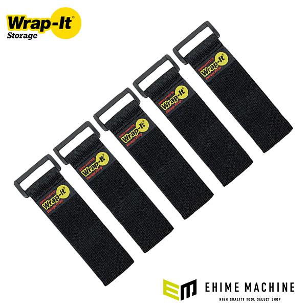 メーカー名：Wrap-It(ラップイット) メーカー品番：705-09B 商品名：705-09B 配線コード収納ストラップ 9インチ 5個入 BK JANコード：0854059003570  仕様 ●サイズ(インチ)：9 X 1.5 ●巻き...