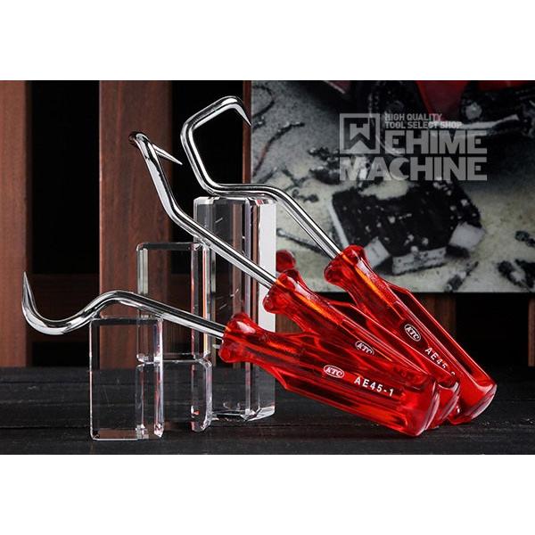 自動車整備作業に！ホースの脱着作業に、固着してしまっているホースもラクラク作業を行うことができるホースプラッカーの3本セットです。あらゆる角度、形状に設計されておりますので、色々な箇所に対応できます。■型式：AE45T■メーカー：KTC■セ...