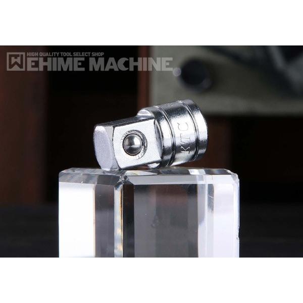 差込角6.3sq.の工具で9.5sq.のソケットやエクステンションバーなどを使用できる、サイズ変換用アダプタです。■型式：BA-23■メーカー：KTC(京都機械工具株式会社）■全長：22mm■重量：15g