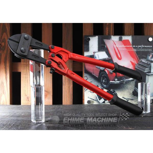 KTCのボルトクリッパー。クロムバナジウムを含んだ最適の材料を鍛造し、熱処理により全体が粘り強く、刃部は高周波で2次焼入れを施しています。 ■型式：BP7■メーカー：KTC ■サイズ一覧：BP7-450