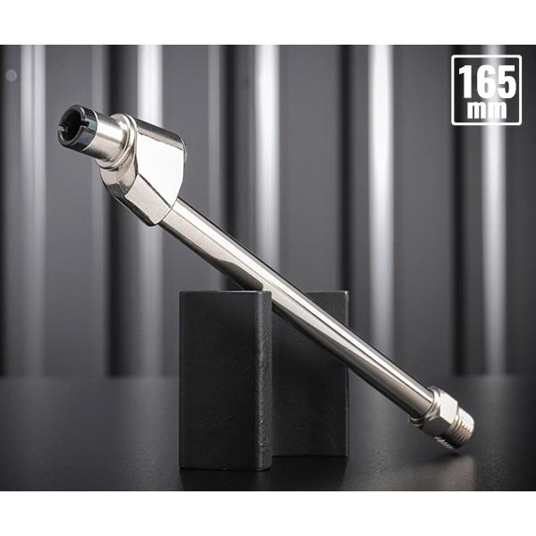 旭ゲージボタル用高精度チャック！AG-8006-2に使用されている小口径ダブルチャック（C-870）です。ダブルタイヤにも対応できる２種類のチャックが１本になっています。小口径タイプなので、アルミホイールにも対応可能です。バルブがエアー漏れ...