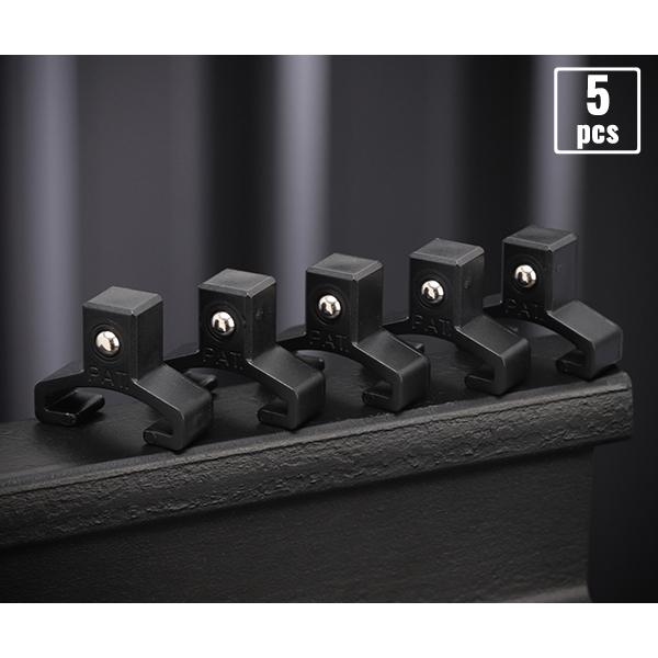 ネコポス発送の場合※お届け日時指定はご利用頂けません※代金引換でのご利用は頂けません※ただし通常品(ネコポス対象外の商品)と買い合わせた場合は、上記の限りではございませんZ-EALソケットレール用のクリップ単体。●差込角：3/8●クリップ数...